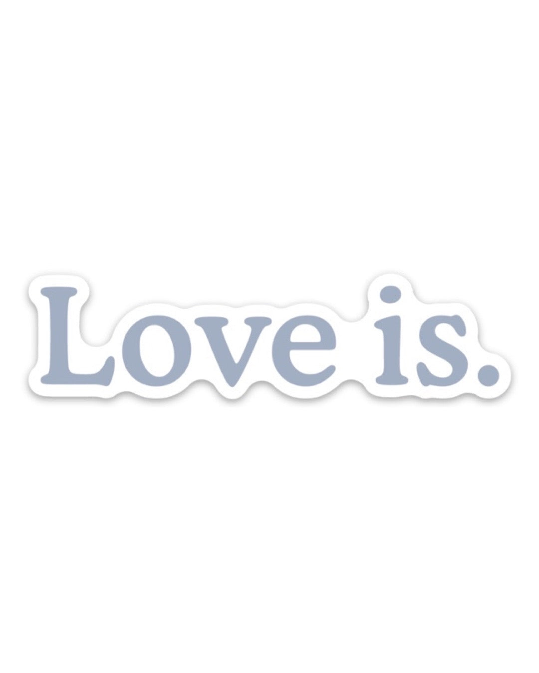 love is sticker ♡ beau blue – KAWA HEART STUDIO